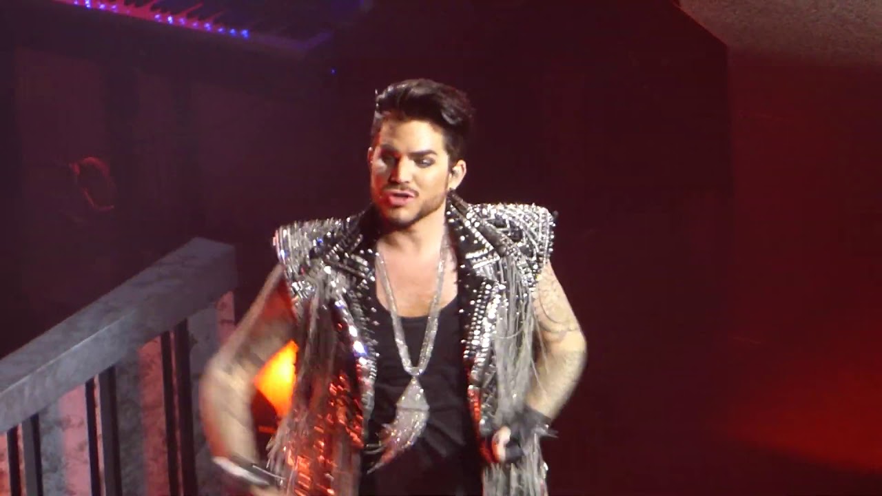 🎸QUEEN + ADAM LAMBERT Tampa 8 18 2018 Fat Bottomed Girls - YouTube