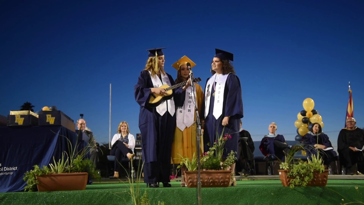 Flowing Wells High School Graduation 2019 - YouTube