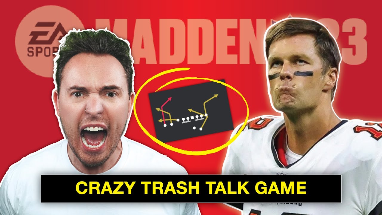 INSANE Trash Talking Madden 23 Game - YouTube