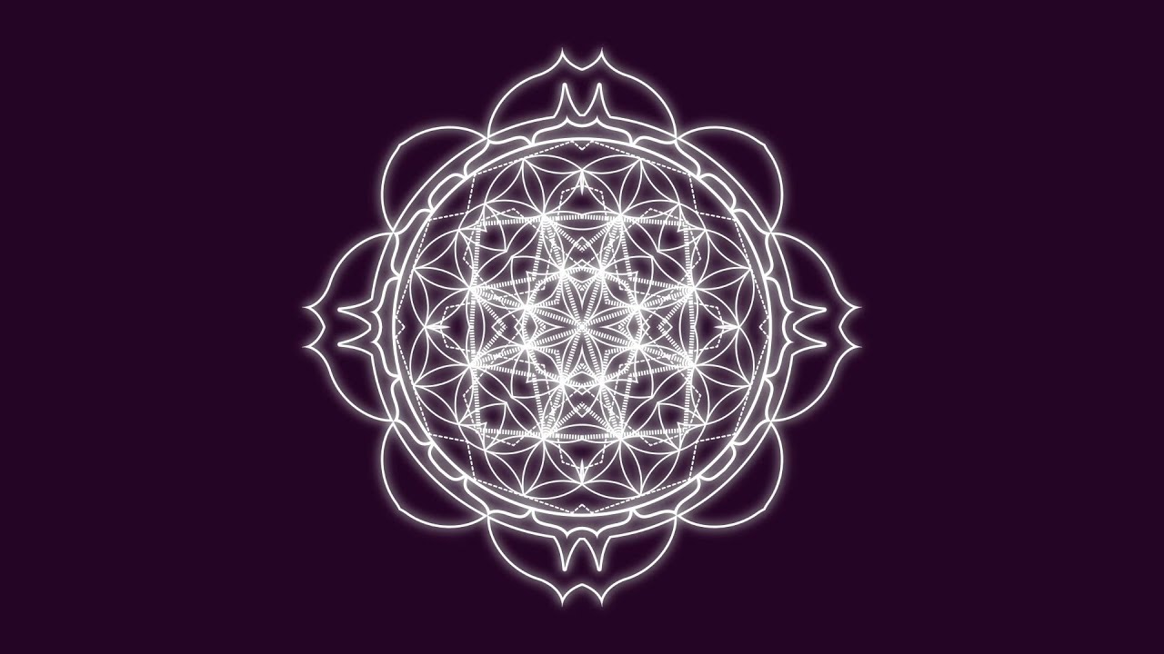 963 Hz Frequency Mandala Meditation Music Pure Tone Pineal Gland