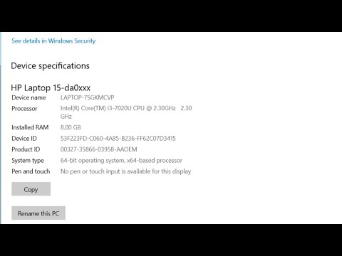 How To Check PC/Laptop 💻 Properties - YouTube