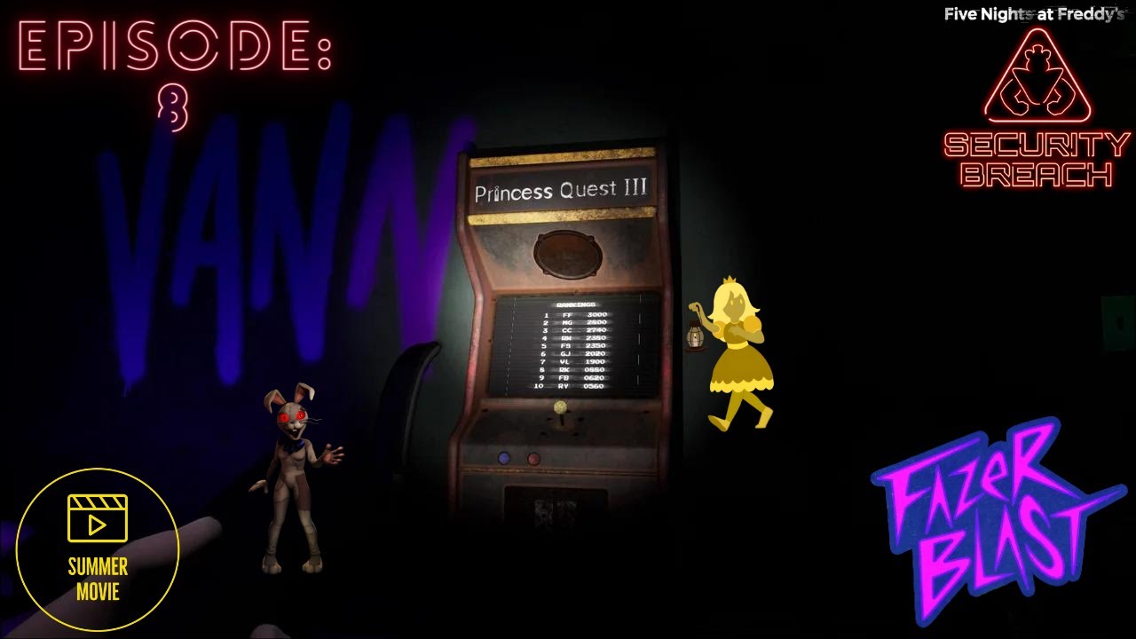 FNAF Security Breach Episode 8: Vanny Ending! - YouTube