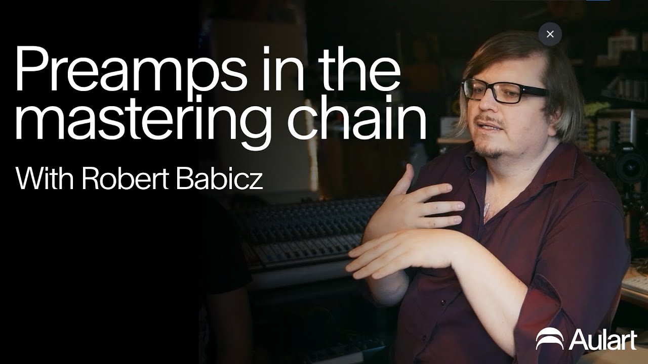 Preamps in the mastering chain | Robert Babicz - YouTube
