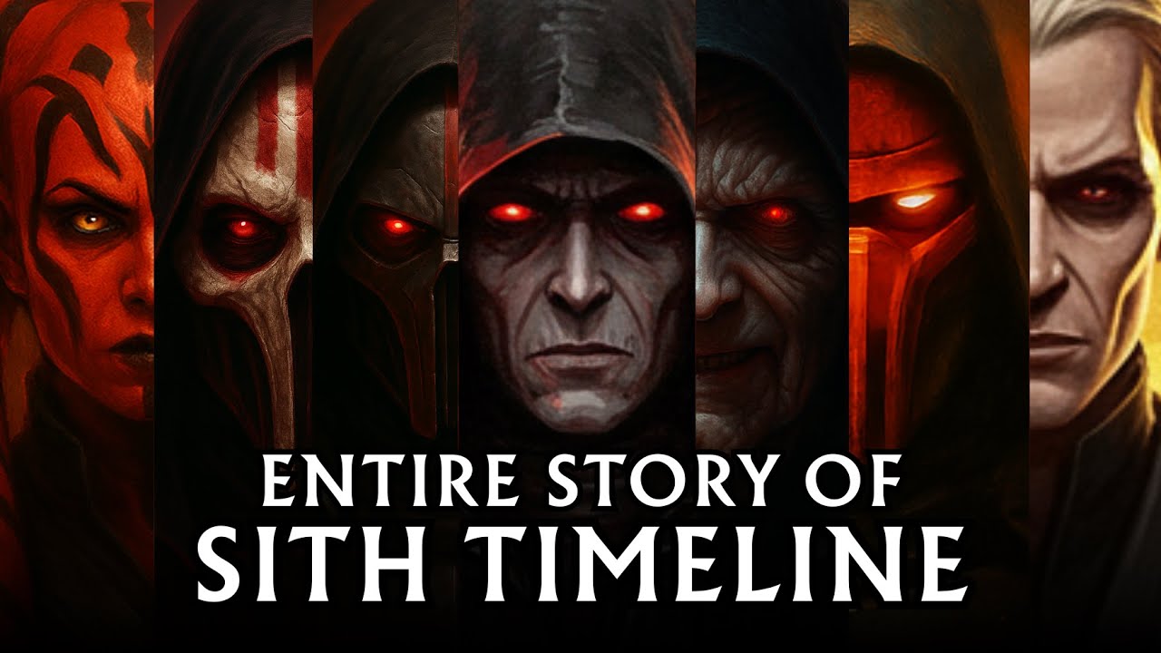 The COMPLETE Sith Timeline To Fall Asleep To | Star Wars Lore - YouTube