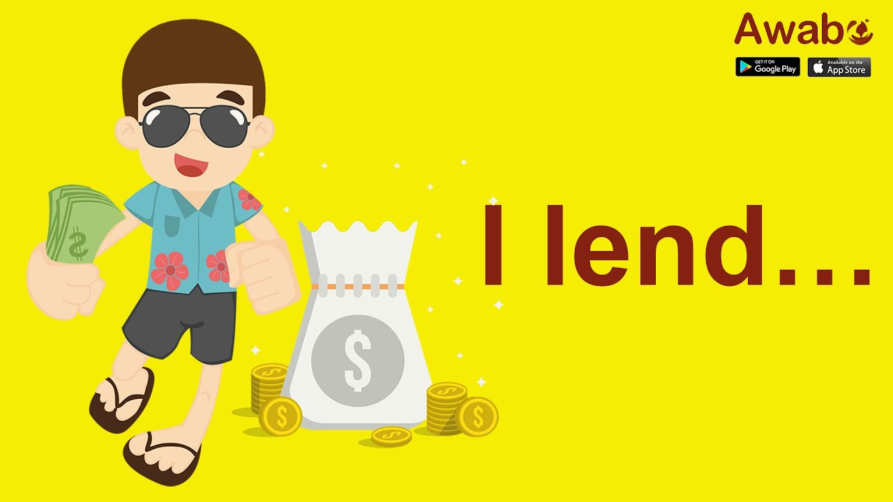 I lend… | English Speaking Basics | Awabe - YouTube