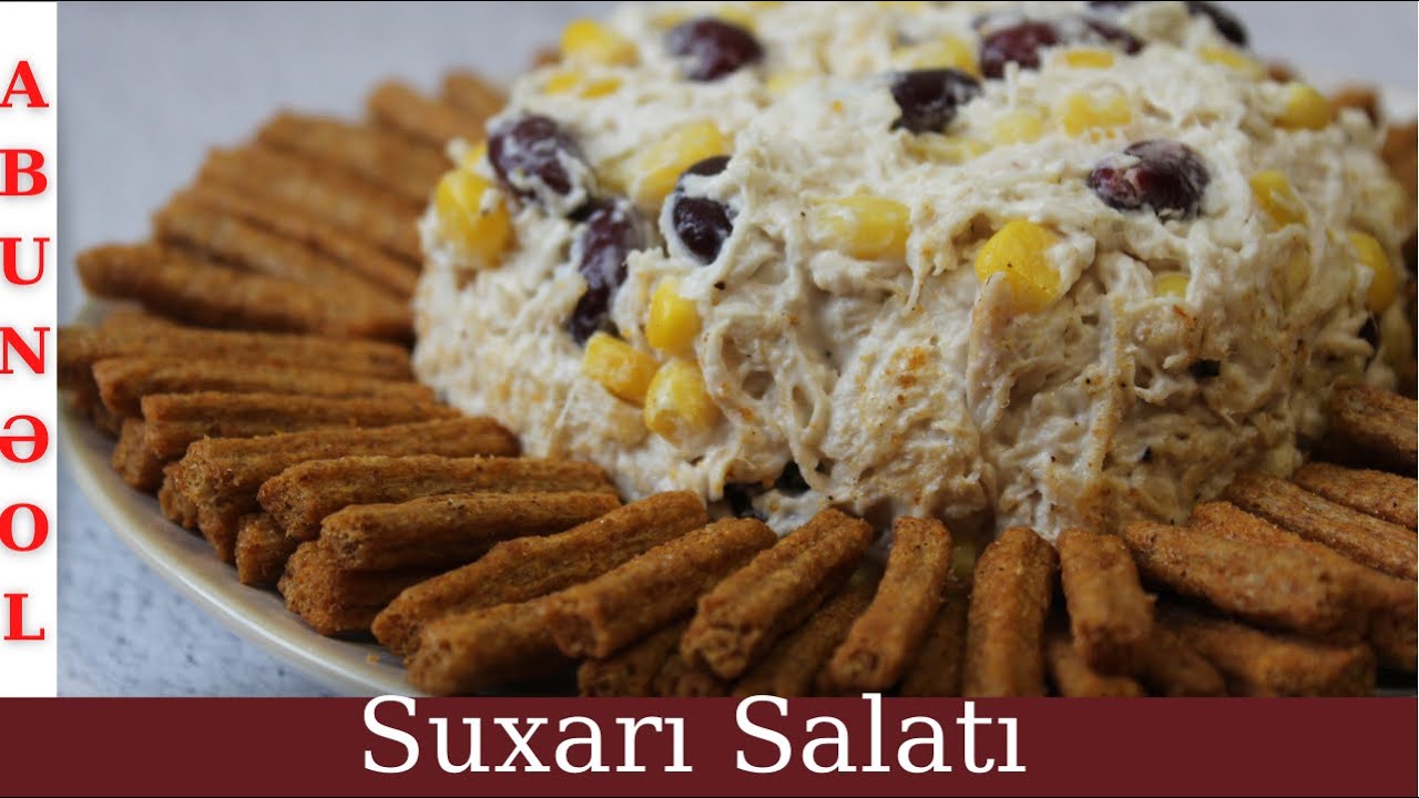 Suxari salati / lobyali / qargidali salati/toyuq salati/mayonezli ...