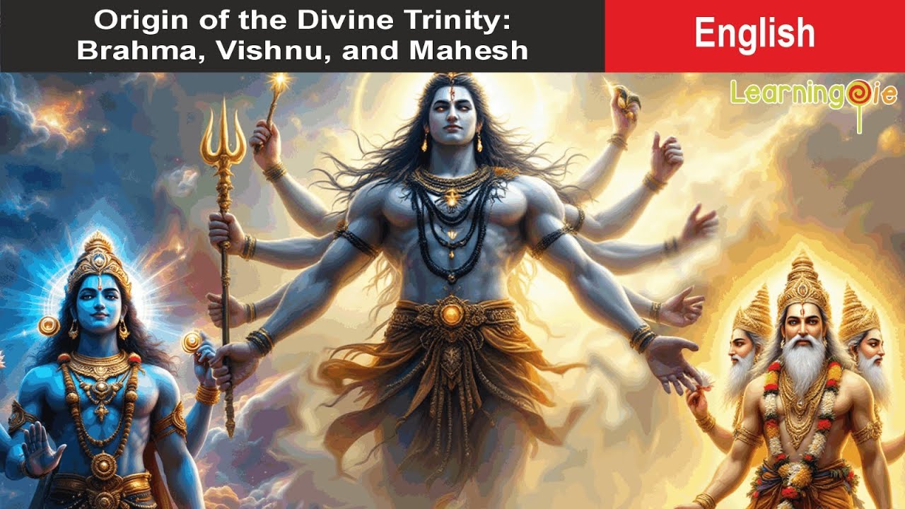 Tridev- Brahma Vishnu Mahesh | Indian Mythology | AI Generated Animated ...
