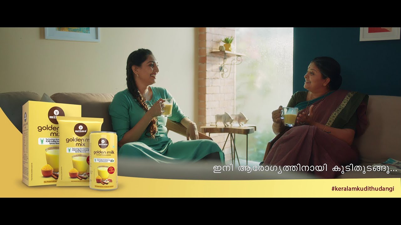 Milma Golden Milk Mix Advertisement | Rithu Manthra | PSM Faisal - YouTube