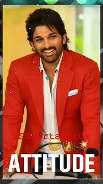 Allu Arjun short status 😎AA🤟Attitude Watsapp status #allu Arjun #short - YouTube