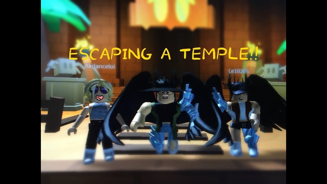 ESCAPING A TEMPLE!! || Temple Thieves || ROBLOX - YouTube