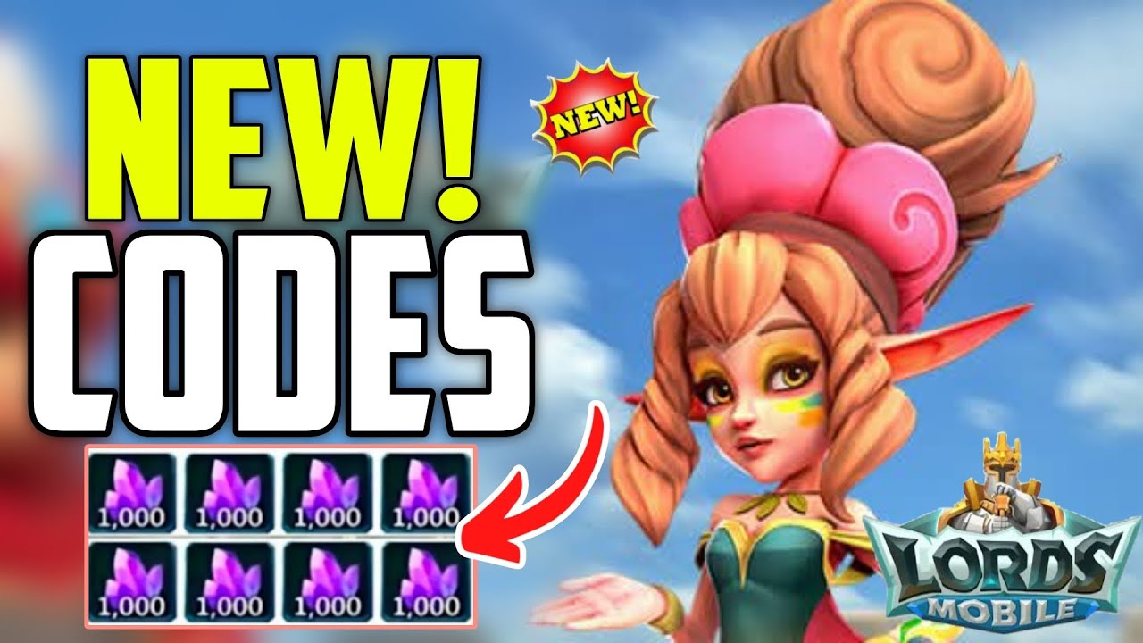 ALL New!*WORKING LORDS MOBILE REDEEM CODES 2024 - CODE LORDS MOBILE - LORDS MOBILE CODES - YouTube