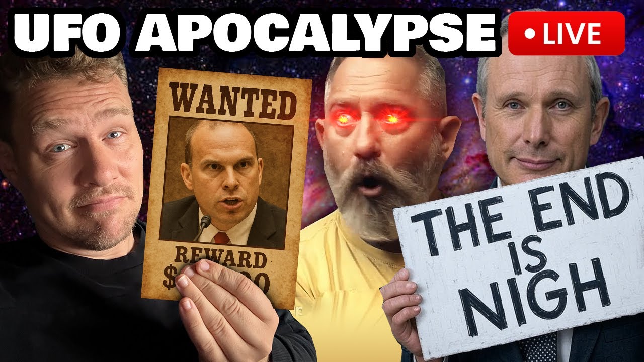 UFO APOCALYPSE PARTY 🍷 New Grusch Drama, Corbell on Vice News, full UAP ...