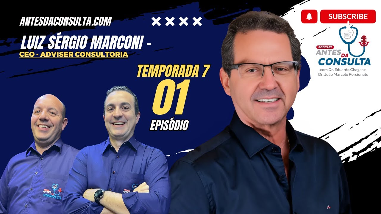 Luiz Sérgio Marconi, CEO da Adviser - Antes da Consulta - YouTube