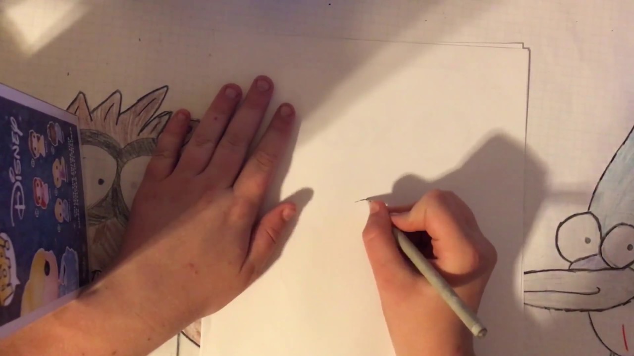 How to draw crowbat - YouTube