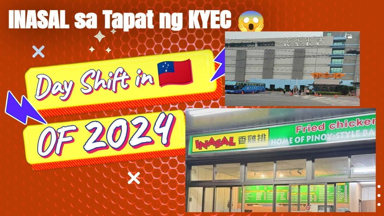 Mang Inasal sa Taiwan 🇼🇸 |Day shift |KYEC - YouTube