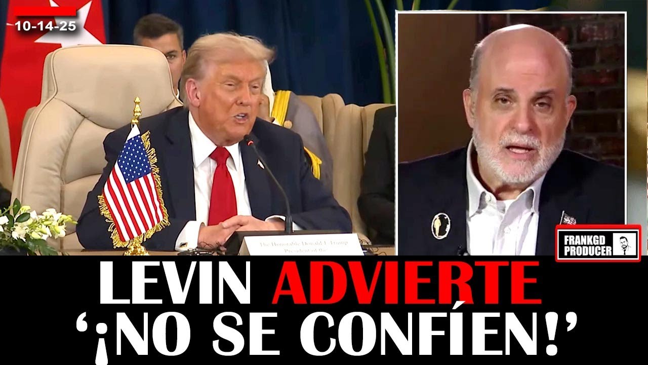 Mark Levin Advierte: “¡Trump ACABA de lograr un MILAGRO... pero CUIDADO ...