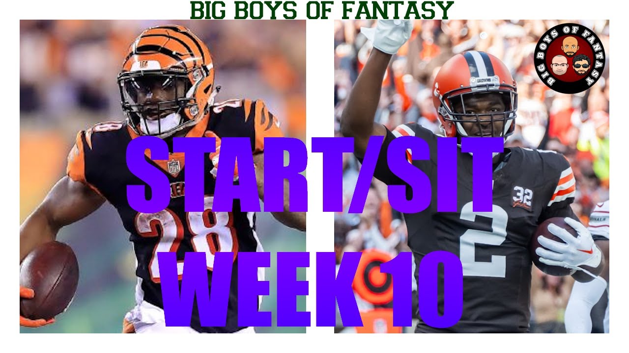Week 10 Start Sit Advice Ep 16 - YouTube