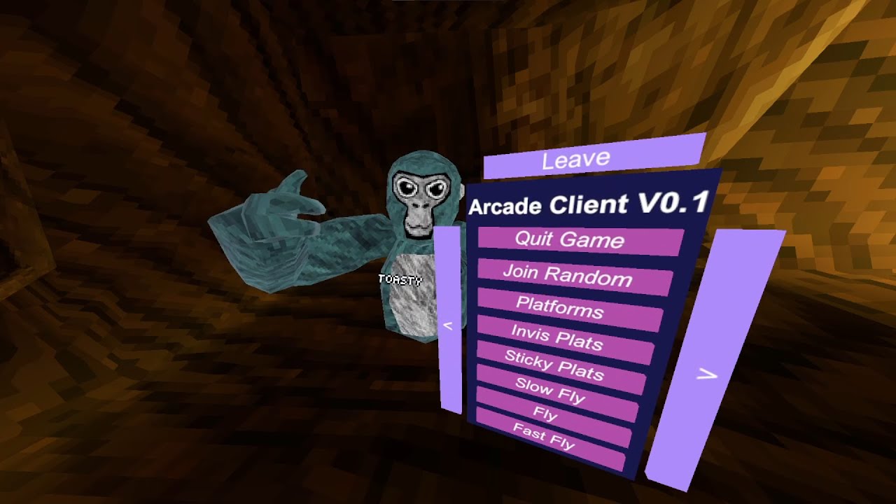 REVIEWING the ARCADE CLIENT V0.1! | Fun Mods | Gorilla Tag - YouTube
