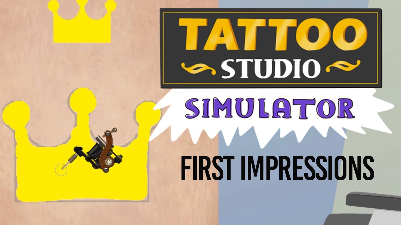 Pro Artist Tries Tattoo Studio Simulator Game - YouTube