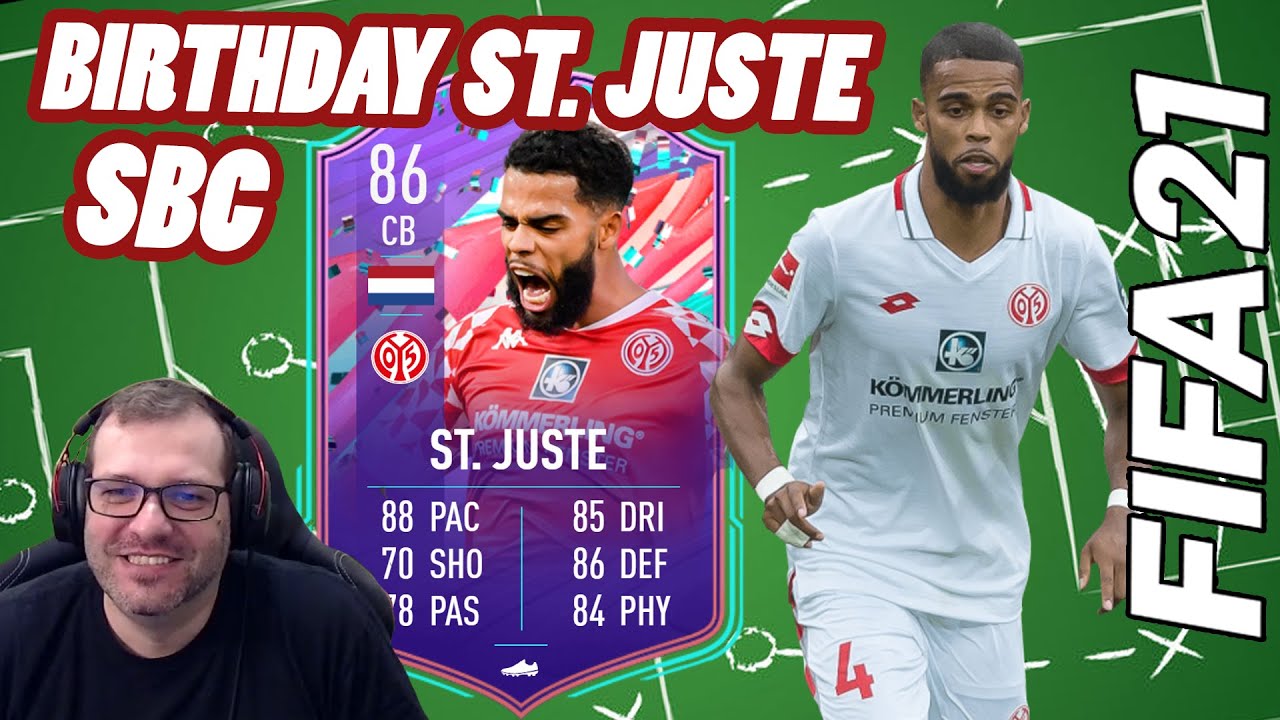 FIFA 21 FUT BIRTHDAY ST. JUSTE SBC - YouTube