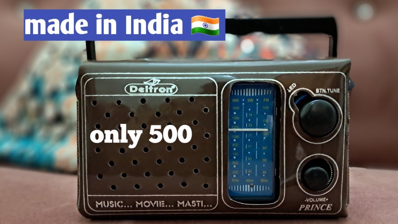 Deltron 3 band radio unboxing and review in hindi made in India 🇮🇳 👌 ...