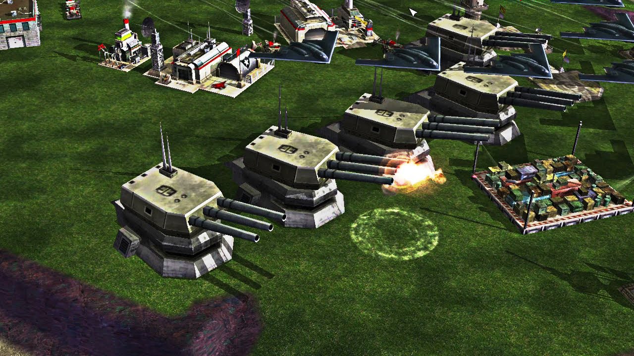 B3 Carpet Bomb vs 7 USA BOSS - Command & Conquer Generals Apocalyptic ...