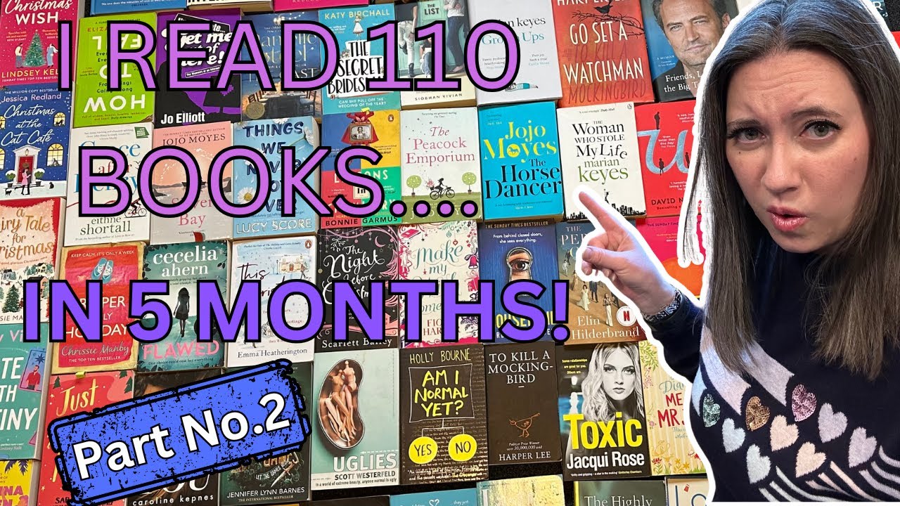 I Read 110 Books in 5 Months! | Book Review Part 2: Books 61-110 - YouTube