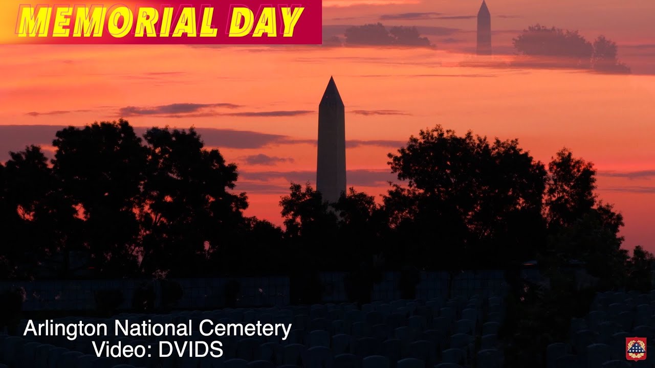 Memorial Day At Arlington National Cemetery - YouTube