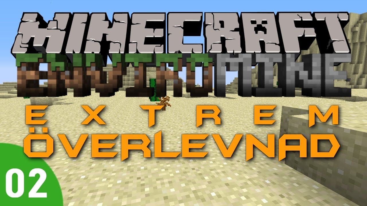 Extrem Överlevnad - Minecraft EnviroMine Mod EP #2: Kommer igång ...