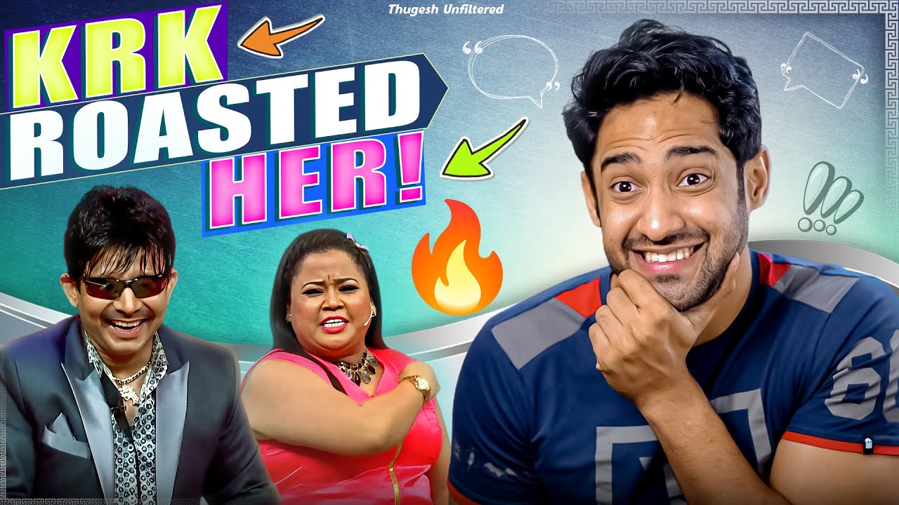 KRK Roasted Bharthi Singh! 😂 (Funniest Indian Memes) - YouTube