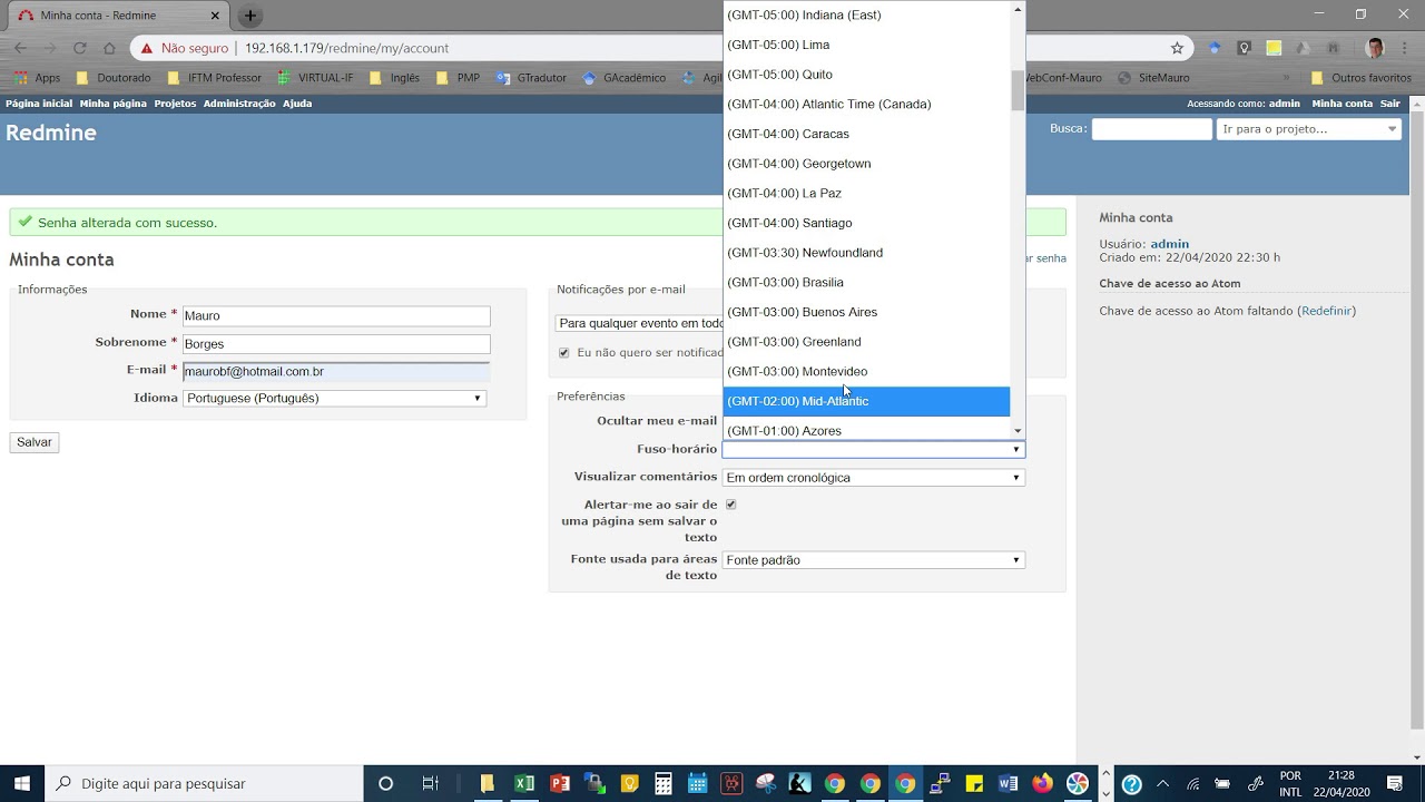05 Realizando as primeiras configurações Redmine - YouTube