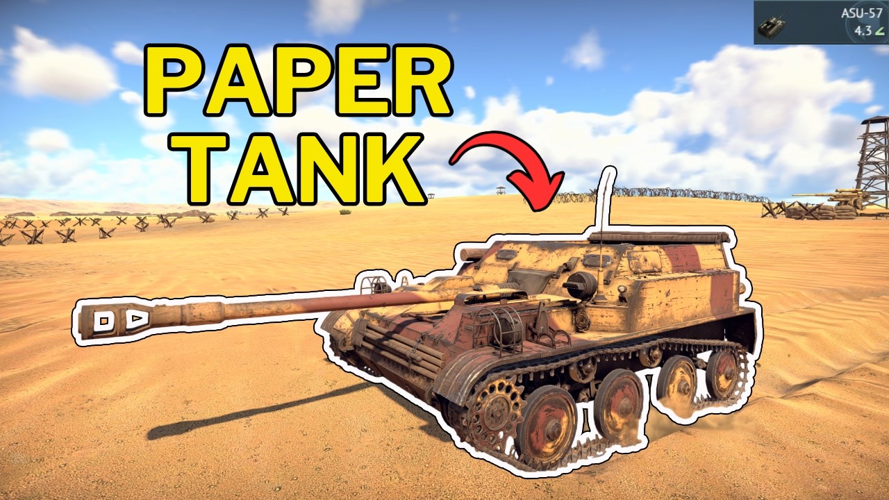 THE MEME TANK - ASU 57 - URSS | Warthunder - YouTube