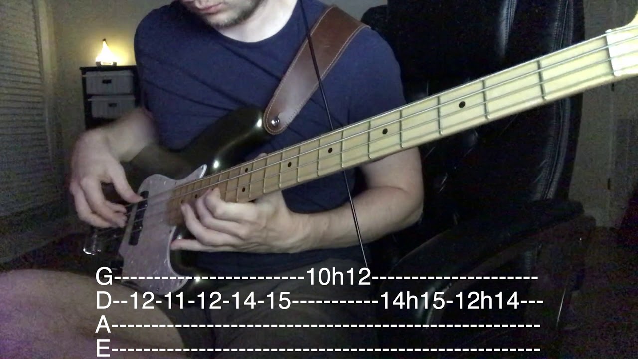 ABBA - SOS bass cover with tabs - YouTube