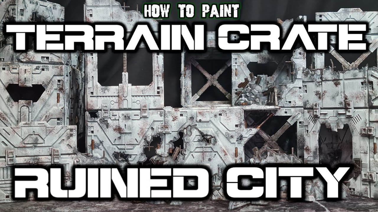 Terrain Crate Ruined City Tabletop Gaming Terrain build and paint ...