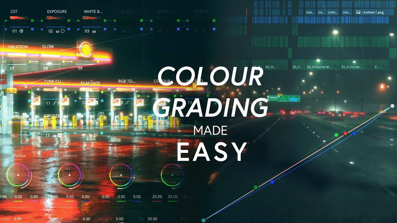 How I colour grade videos | Element Powergrade & LUT Pack V1 - YouTube