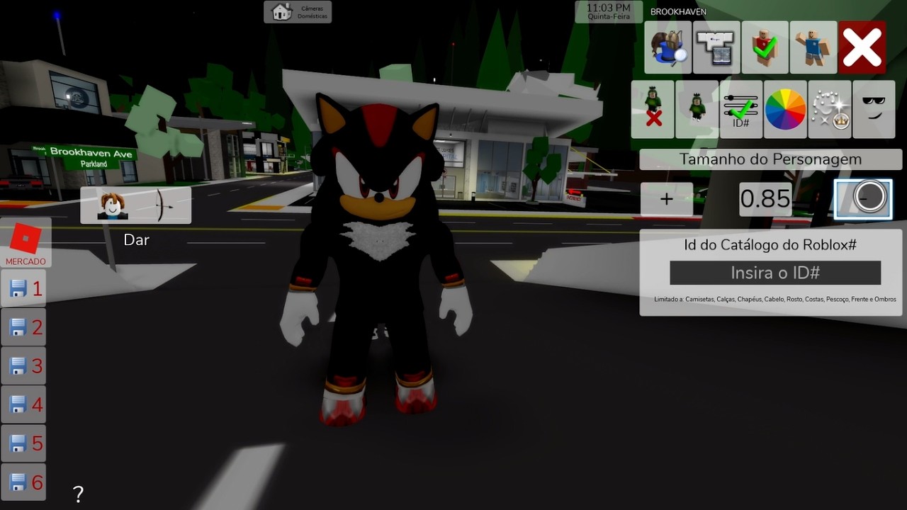 SHADOW CHEGOU QUEBRANDO TUDO no Roblox! 🦔💣 - YouTube