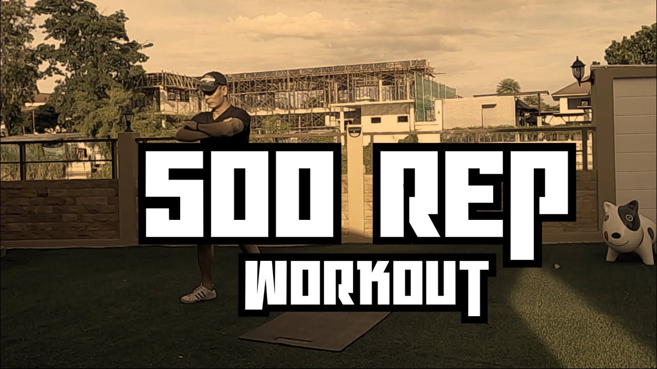500 Rep Workout - YouTube