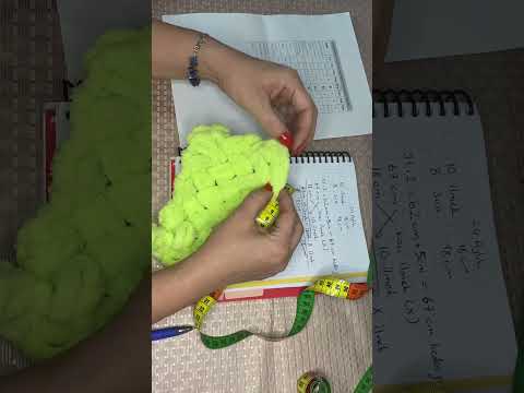 Örgüde ilmek hesaplama