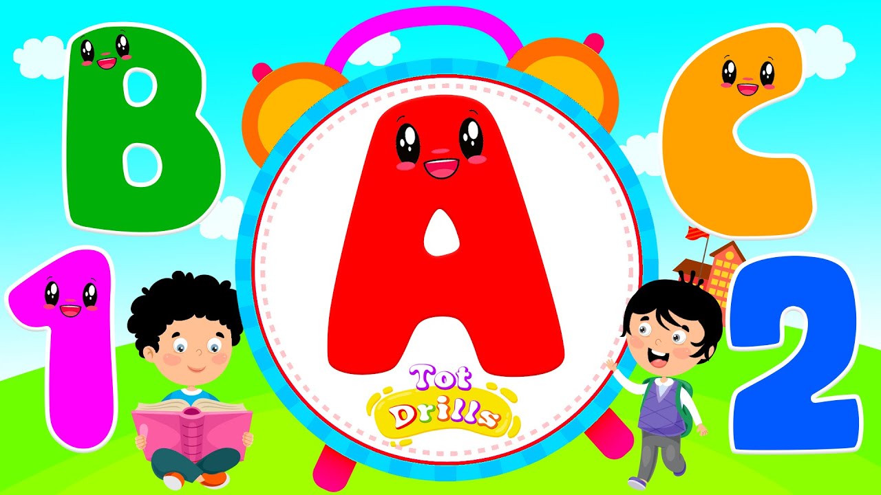 ABC and 123 learning for 2 year olds | The Best of Toddler Fun Learning ...