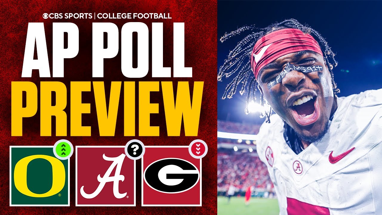 College Football Week 6 AP Poll Preview: Oregon, Alabama Rise, Georgia ...