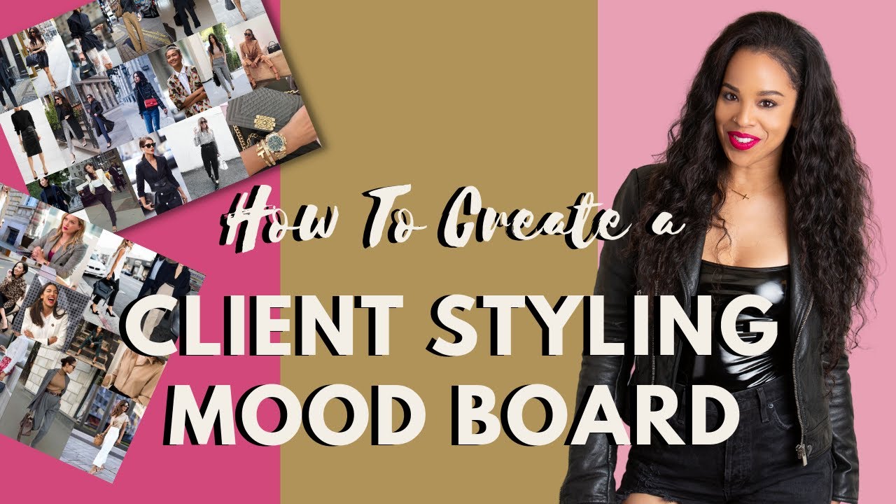 How To Create a Mood Board For Your Client - YouTube