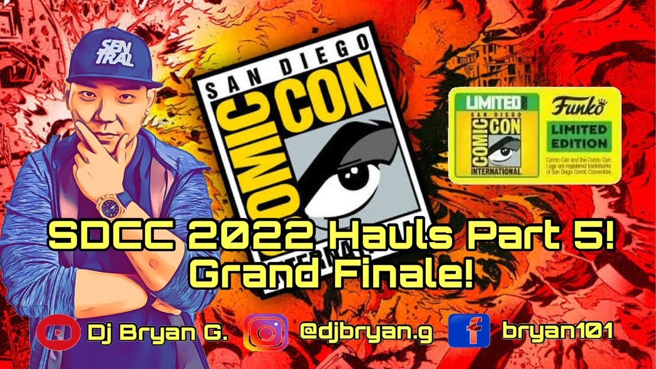 SDCC Hauls Part 5! GRAND FINALE HAUL! - YouTube
