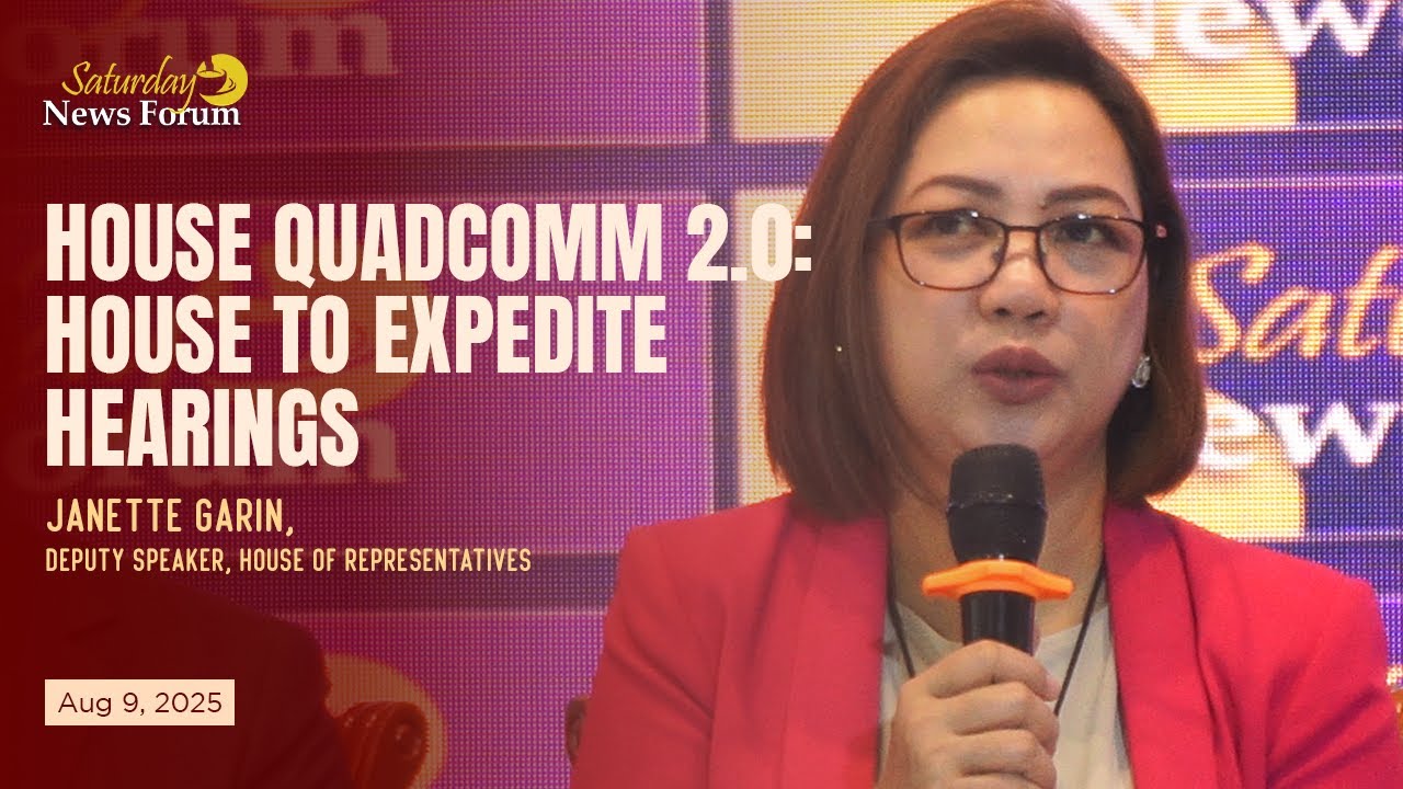 Saturday News Forum with Deputy Speaker of the House of Representatives ...