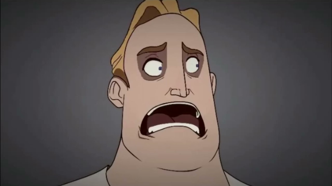Mr Incredible becoming scared Animation - YouTube