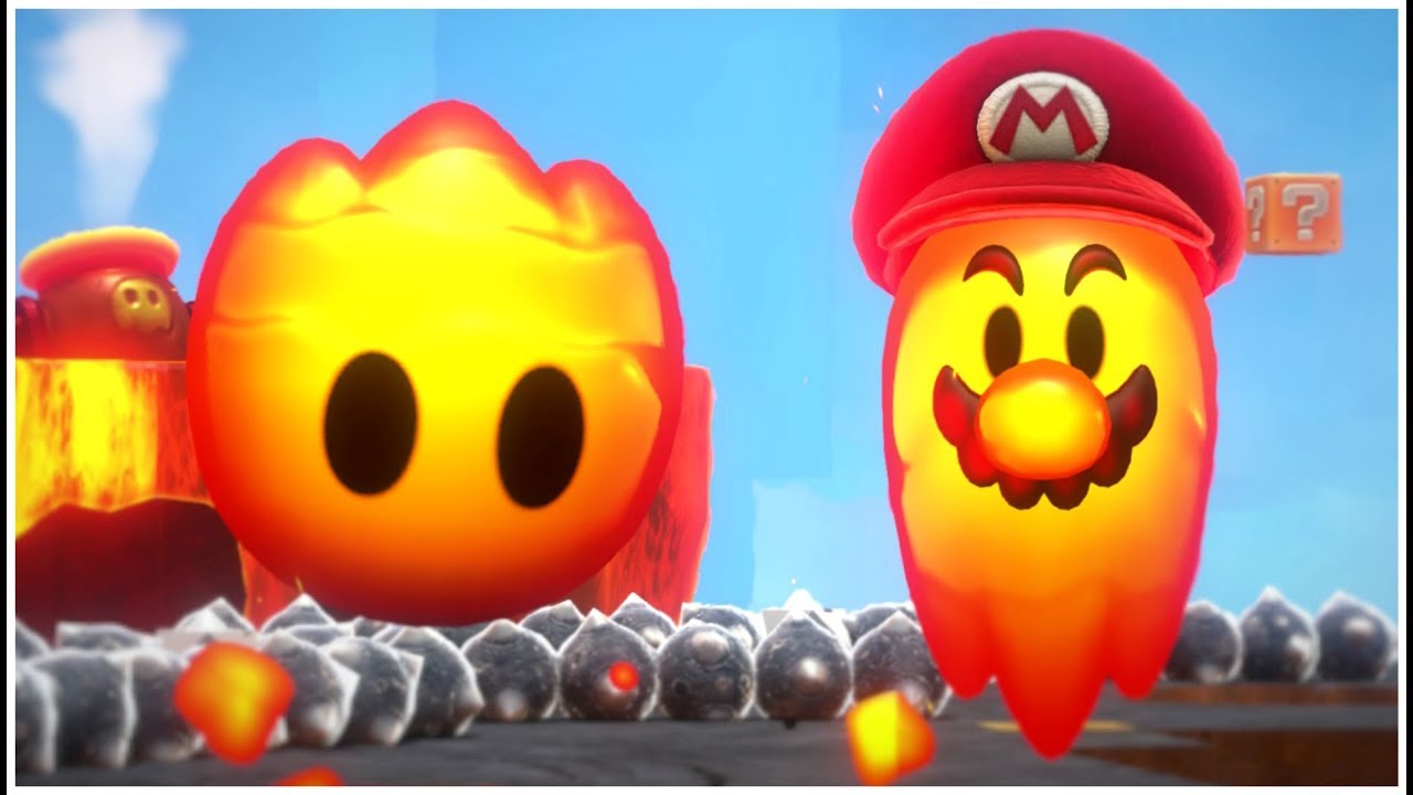 Super Mario Odyssey Movie - Secret Final Level With Invisible Mario ...