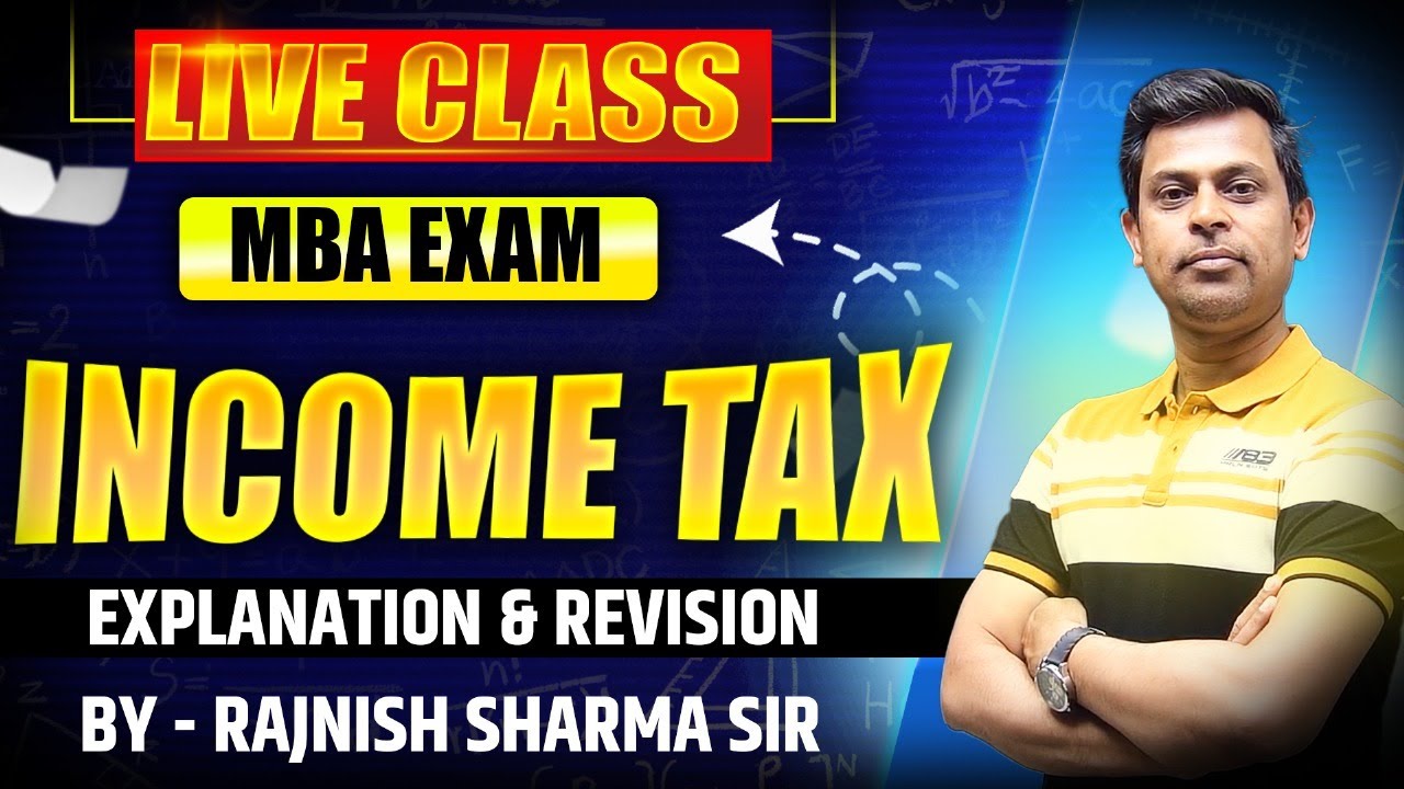 Income Tax 2025-26 | Tax Planning And Management | Income Tax Classes | Rajnish Sharma Classes ...