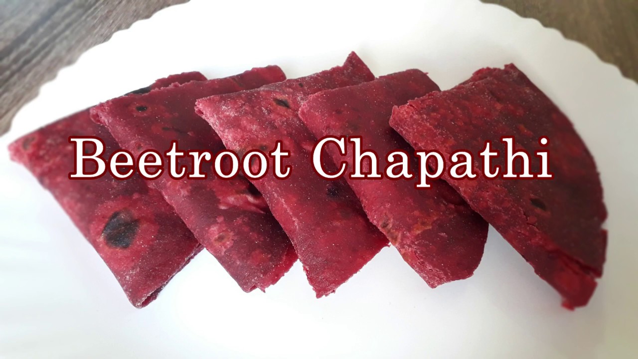 Beetroot Chapathi||by na Akshaya Paarta|| - YouTube
