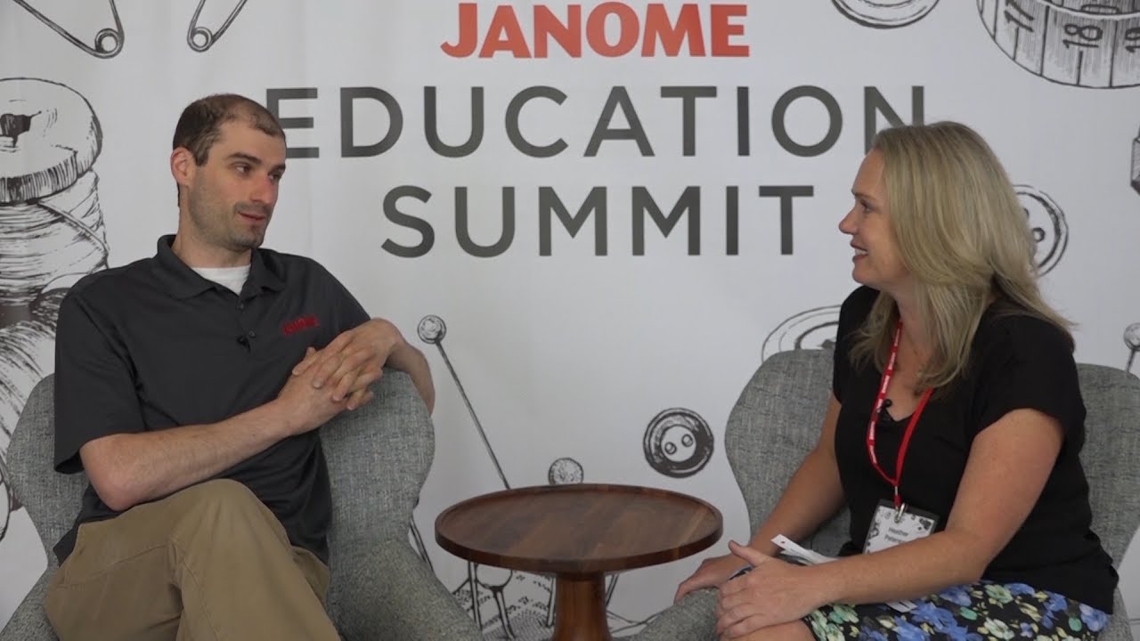 Janome Education Summit "Off the Cuff" with Mike Seminara and Heather ...