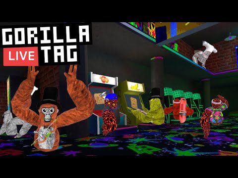 🔴GORILLA TAG ARCADE UPDATE LIVE! Gorilla Tag LIVE!🔴 - YouTube