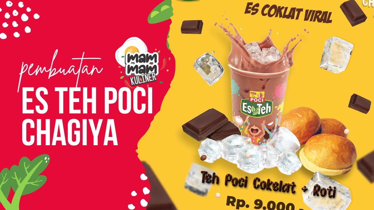 Es Teh Poci Chagiya Pontianak Enak Banget! Es coklat Viral, Hanya ada ...